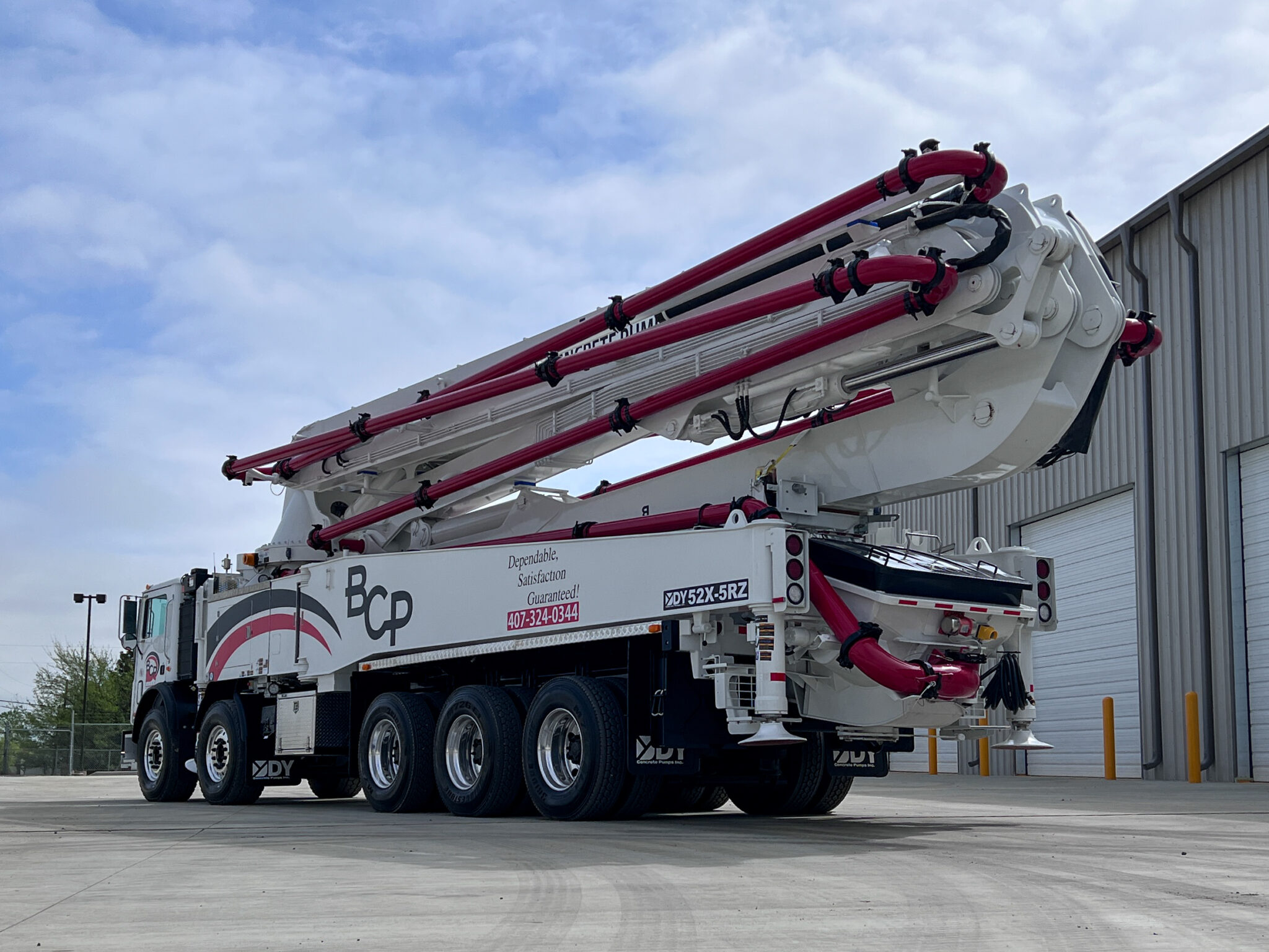 52X-5RZ Concrete Boom Pumps For Sale | Powerful Pumps