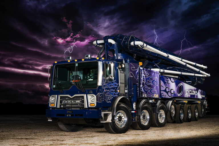63-Meter X 5-Section RZ Concrete Boom Pump