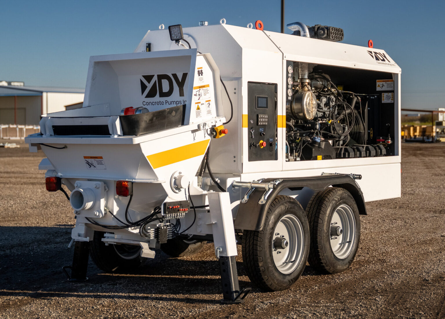 TP-70 Concrete Line Pump | Request a Quote | DY Concrete Pumps