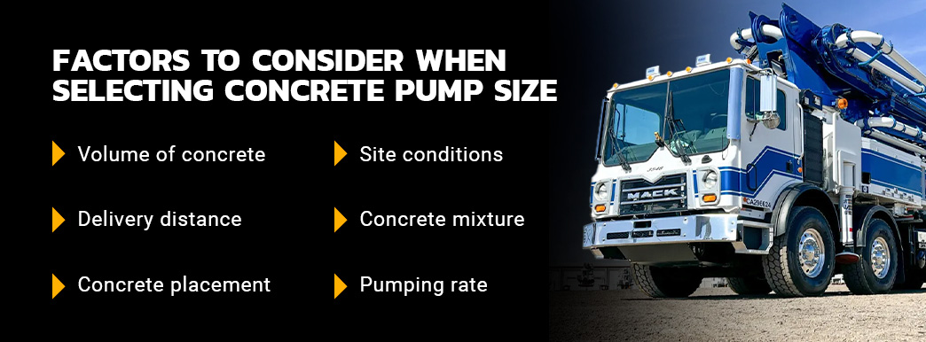 How Do You Determine What Size Concrete Pump You Need | DY Concrete Pumps